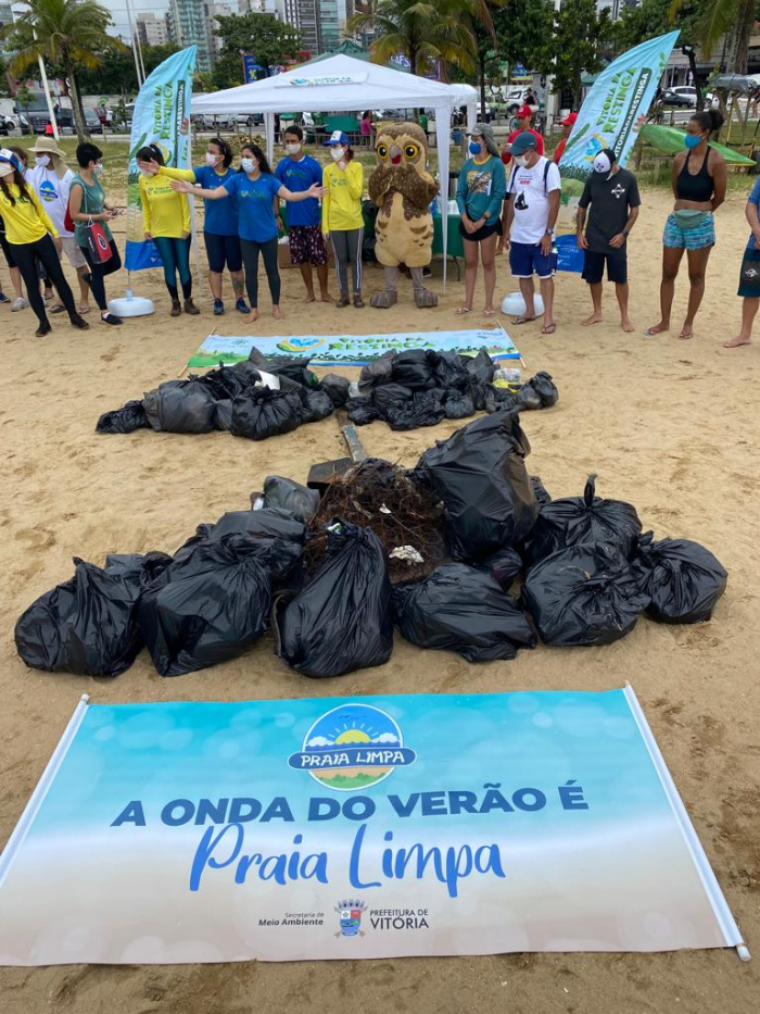 Projeto Praia Limpa tem participação de aproximadamente 200 pessoas ...